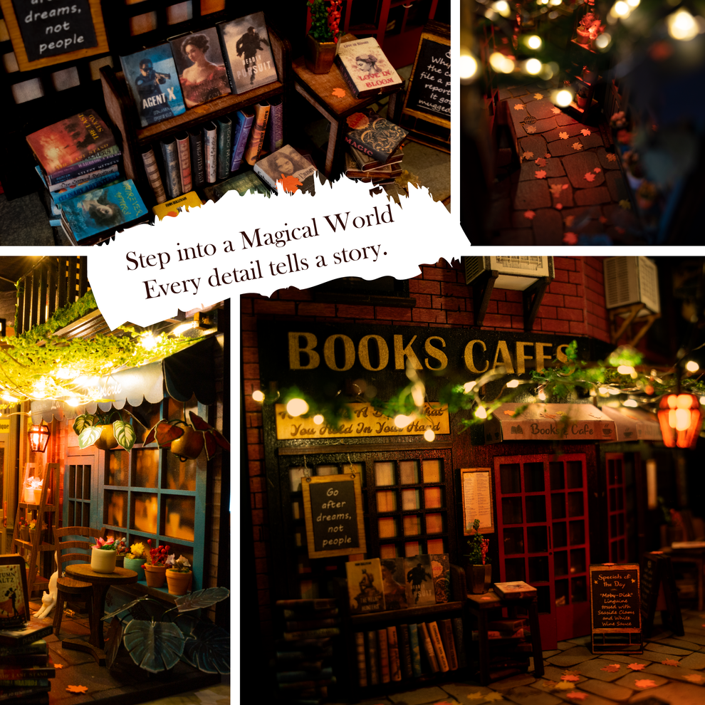 Dreamy MiniAlley - Booknook DIY kit