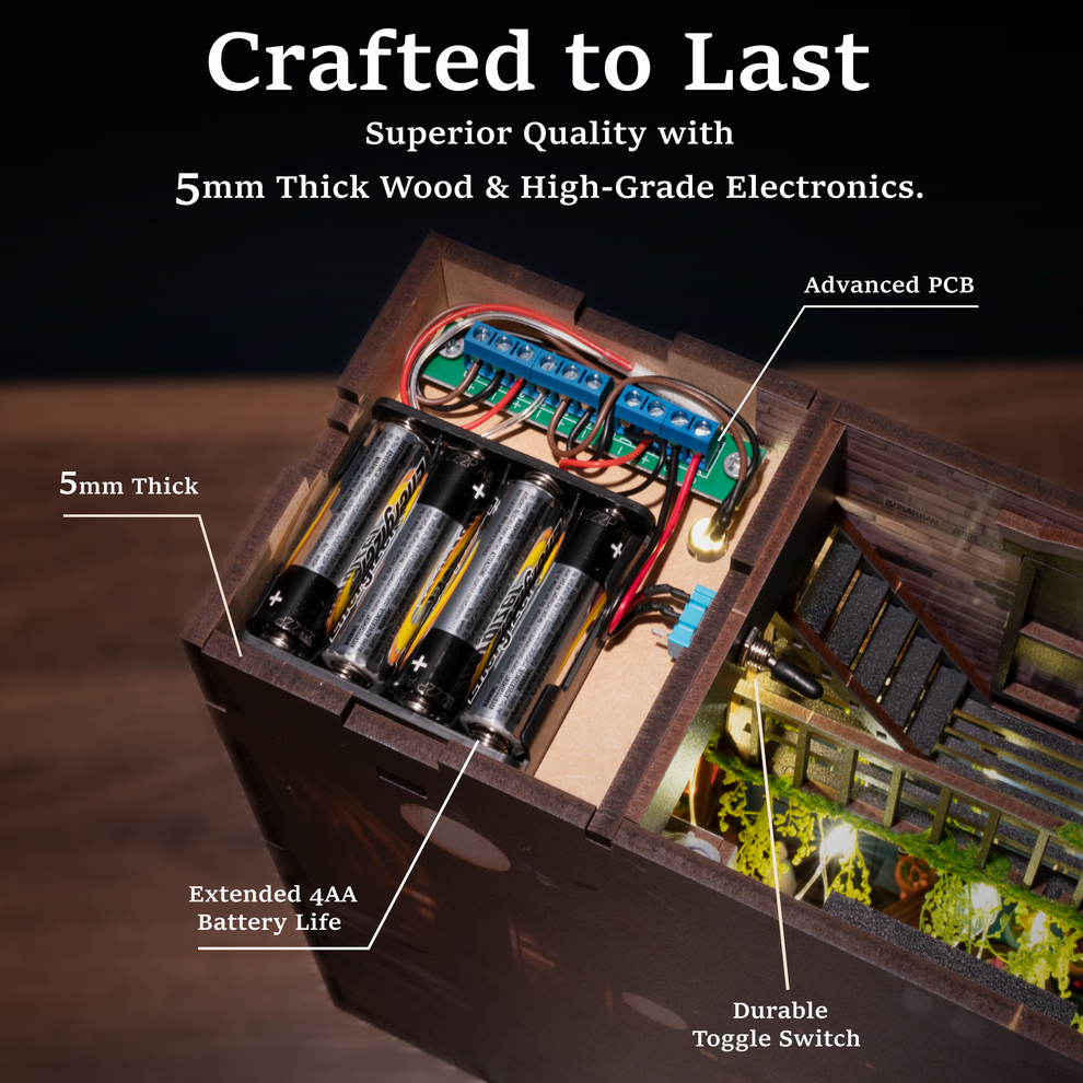 Dreamy MiniAlley - Booknook DIY kit